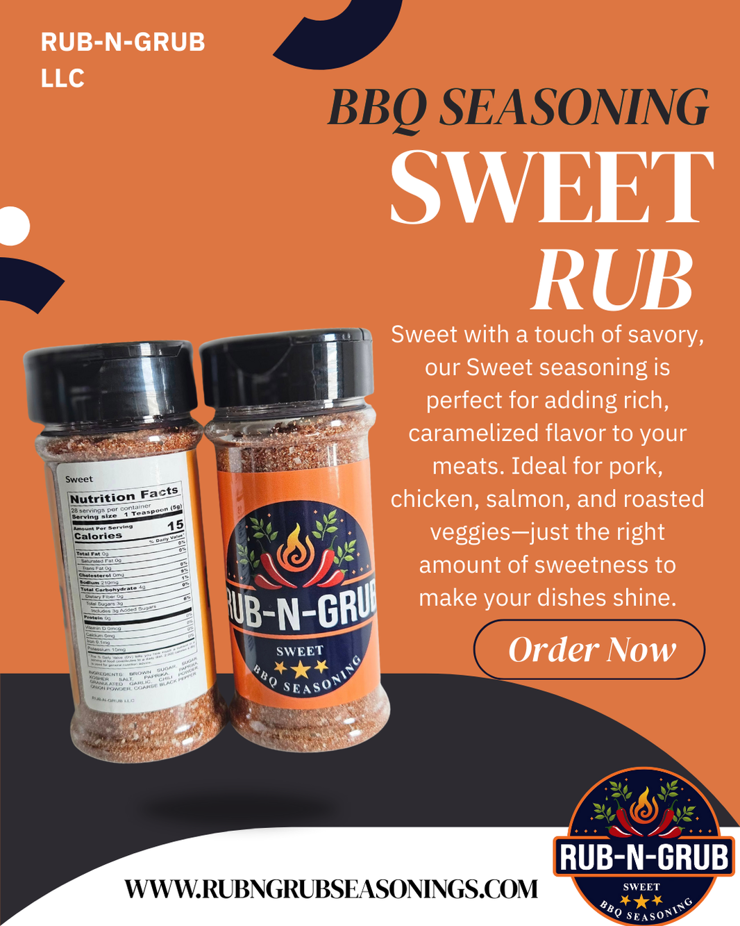 RUB-N-GRUB SEASONING BLENDS